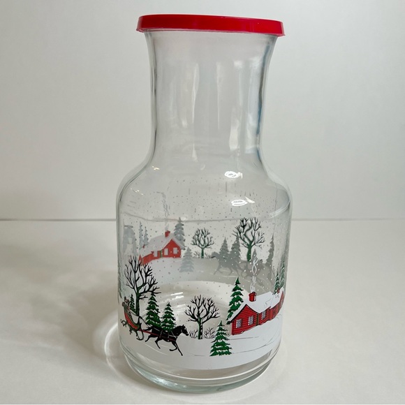 KIG | Holiday | Vintage Kig Glass 52 Oz Carafe With Original ...